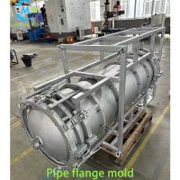 China Custom Aluminum Rotomolded Pipe Flange Mould for Industrial Pipeline Systems for sale