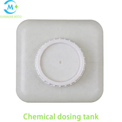 China Rectangular Chemical Storage Tanks 50L–300L For PAC PAM Water Treatment for sale