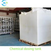 China Rectangular Chemical Storage Tanks 50L–300L For PAC PAM Water Treatment for sale