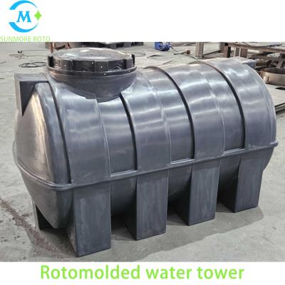 China Horizontal LLDPE Rotomolded Tanks 0.5T–10T For Agricultural Transport / Vehicle Mounted Liquid Storage for sale