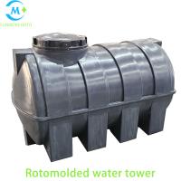 China Horizontal LLDPE Rotomolded Tanks 0.5T–10T For Agricultural Transport / Vehicle Mounted Liquid Storage for sale