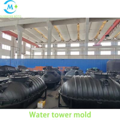China 3000L Cylindrical Rotomolded Tanks For Engineering Transport / Vehicle Mounted Liquid Systems for sale