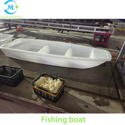 China LLDPE HDPE Rotomolded Fishing Boat For Aquaculture / Lake Transport for sale
