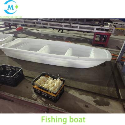 China 2.55m Rotomolded Fishing Boat LLDPE / HDPE Roto Molded Boat With Live Fish Tank for sale