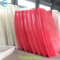 China 3.2m Rotomolded Fishing Boat 350kg –500kg Load For Aquaculture Work / Material Transport for sale