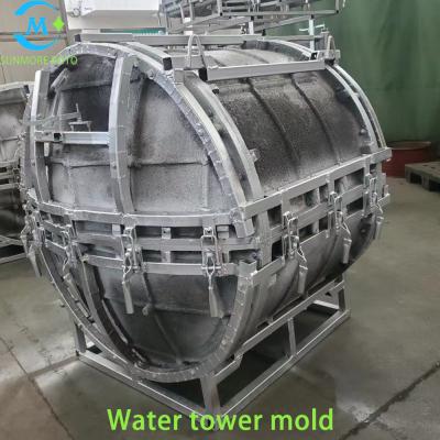 China Infrastructure Water Supply 15T Rotational Molding Aluminum Mold For Large Storage Systems for sale