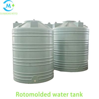 China Rotational Molded Plastic Round Tubs 200L For Food Processing for sale