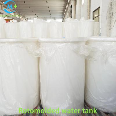 China Food Processing 100L Plastic Round Tubs With Rotational Molded LLDPE High / Low Structure for sale