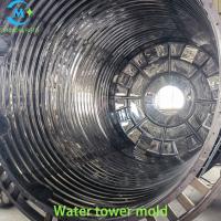 China Reinforced Structural Aluminum Rotational Molds For Large Capacity Plastic Round Tub Production for sale