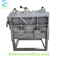 China 900mm Height LLDPE Forklift Storage Container Rotomolding Mold For Industrial Bulk Material Storage for sale