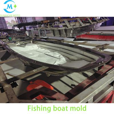 China Custom Boat Design Capability Using Rotomolding Mold For LLDPE / HDPE Fishing Boats for sale