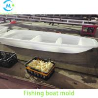 China Custom Boat Design Capability Using Rotomolding Mold For LLDPE / HDPE Fishing Boats for sale