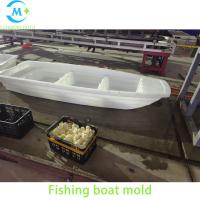 China 2m-5m Rotomolded Fishing Boat LLDPE HDPE Roto Mold Boat For Aquaculture Lake Transport for sale