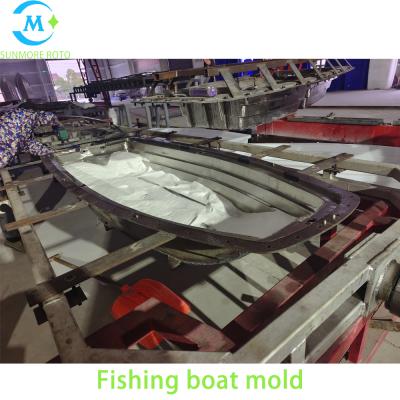 China Monohull LLDPE HDPE Rotomolded Fishing Boat 2.5m For Aquaculture Transport for sale