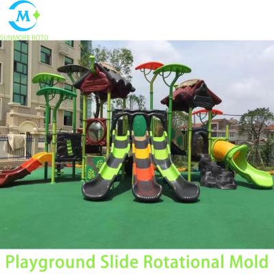 China Custom LLDPE Playground Slide Rotomolding Mold for Water Park and Outdoor Amusement Equipment for sale