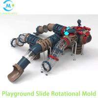 China Custom LLDPE Playground Slide Rotomolding Mold for Water Park and Outdoor Amusement Equipment for sale
