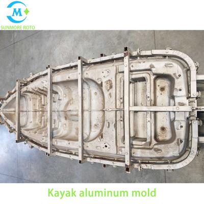 China Custom Rotational Molding Aluminum Tool Mold for Manufacturing Plastic Kayak for sale
