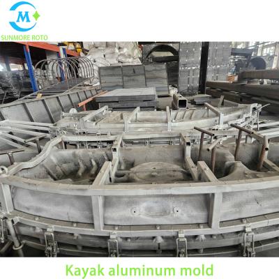 China SUNMORE Custom Rotomolding Aluminum Mold for HDPE Kayak & Canoe for sale