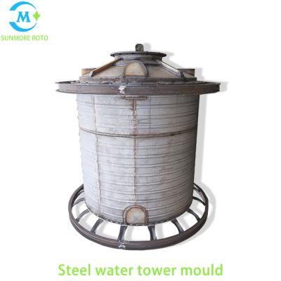 China OEM ODM Rotomoulding Steel Mold for Industrial Water Tower & HDPE Water Tank for sale