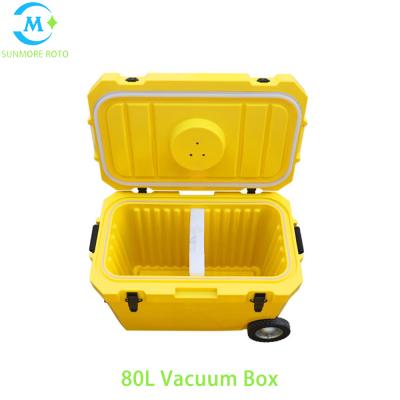 China SUNMORE Custom Rotomolding Mold for 80L HDPE Vacuum Insulated Cooler Box & Food-Grade Storage Container for sale