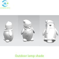China OEM ODM Rotomoulding Mold for Plastic Penguin Outdoor Lamp Shade & Holiday Light Cover for sale