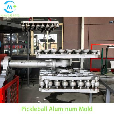 China SUNMORE OEM ODM Multi-Cavity Rotomolding Aluminum Mold for HDPE Pickleball for sale