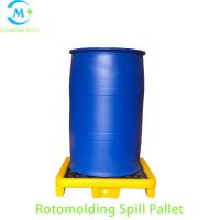 China SUNMORE OEM ODM Rotomolded HDPE 32L Spill Containment Pallet Mold for 4 Drums for sale
