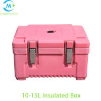 China SUNMORE 10-15L Pink Rotomolded Insulated Food Pan Carrier for Catering & Buffet for sale