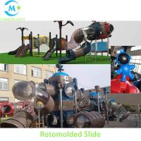 China SUNMORE Custom Rotomolded Kids Play Slide, Outdoor Combined Playground Equipment for Kindergarten & Park for sale