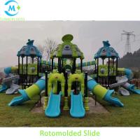 China SUNMORE Custom Rotomolded Kids Play Slide, Outdoor Combined Playground Equipment for Kindergarten & Park for sale