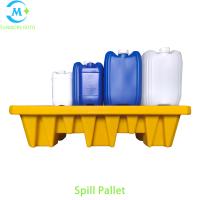 China SUNMORE Rotomolded Plastic Spill Containment Pallet, Leakproof Drum Spill Pallet for Chemical Industry Storage for sale