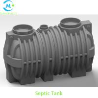 China OEM Corrugated Rotational Molding Septic Tank, Anti-Corrosion Integrated Plastic Sewage Purification Tank for sale