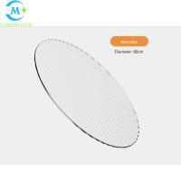 China SUNMORE Rotomolded Heart Cutout Round Coffee Table, Modern Light Luxury Plastic Side Table for Living Room Decor for sale