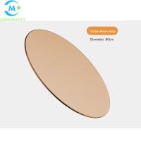 China Custom Rotomolded HDPE Heart Hollow Coffee Table, Nordic Style Round Sofa Side Table for Living Room for sale