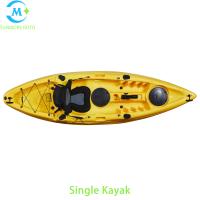 China SUNMORE Rotomolded Single Sit On Top Kayak, Camouflage HDPE One Person Fishing Kayak for Outdoor Water Sport for sale