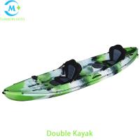 China SUNMORE Rotomolded Double Sit On Top Kayak, Gradient HDPE Two Person Touring Kayak for Couple Family Water Recreation for sale