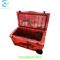 China SUNMORE Factory Multi-Color Rotomolded Ice Chest, Shockproof HDPE Fresh-Keeping Insulated Box for Sea Fishing for sale