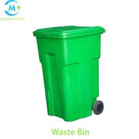 China SUNMORE Factory Colorful Rotomolded Garbage Bin, Large Capacity Wheeled Waste Container for Street Park Sanitation for sale