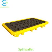 China SUNMORE Factory Large Capacity 83L Sump Spill Tray, Rectangular Rotomolded Anti-Corrosion Oil Drum Containment Pallet For Chemical Plant for sale