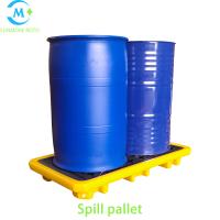 China SUNMORE Factory Large Capacity 83L Sump Spill Tray, Rectangular Rotomolded Anti-Corrosion Oil Drum Containment Pallet For Chemical Plant for sale