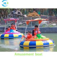 China SUNMORE Multi-Style Rotomolded HDPE Water Amusement Boat, Custom Color Parent-Child Pedal Amusement Boat For Lake Scenic Water Park for sale