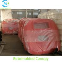 China SUNMORE Thickened Rotomolded HDPE Canopy, Weatherproof Integrated Plastic Sunshade Canopy For Amusement Car Sightseeing Vehicle Outdoor Equipment for sale