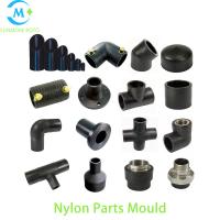 China SUNMORE Factory Multi-Cavity Nylon Plumbing Parts Mould, Custom Size HDPE Pipe Connector Aluminum Injection Mould for sale