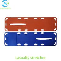 China OEM One-Piece Rotational Molding Plastic Casualty Stretcher, Anti-Corrosion HDPE Medical Spine Board For Outdoor Emergency Rescue for sale