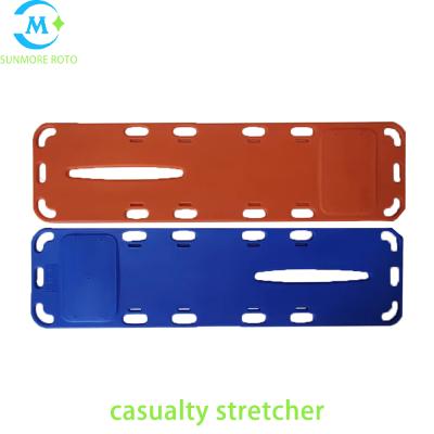 China OEM One-Piece Rotational Molding Plastic Casualty Stretcher, Anti-Corrosion HDPE Medical Spine Board For Outdoor Emergency Rescue for sale