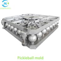 China SUNMORE Multi-Cavity Cast Aluminum Rotomolded Pickleball Mold, Custom Size Plastic Pickleball Rotational Mould For Sports Ball Production for sale