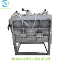 China SUNMORE Factory Thickened Cast Aluminum Rotomolded Cooler Mold, Custom Size Seafood Transport Insulated Box Rotational Mould for sale
