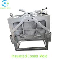 China SUNMORE Factory Thickened Cast Aluminum Rotomolded Cooler Mold, Custom Size Seafood Transport Insulated Box Rotational Mould for sale