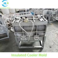 China SUNMORE Factory Thickened Cast Aluminum Rotomolded Cooler Mold, Custom Size Seafood Transport Insulated Box Rotational Mould for sale