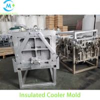 China SUNMORE Factory Thickened Cast Aluminum Rotomolded Cooler Mold, Custom Size Seafood Transport Insulated Box Rotational Mould for sale